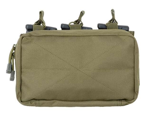 MOLLE Triple Rifle Magazine Pouch - Olive [8FIELDS] | 803657